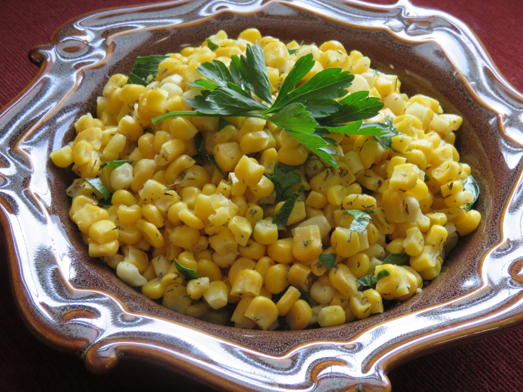 Easy Recipe ~ Herbed Corn for a Crowd | Future Expat
